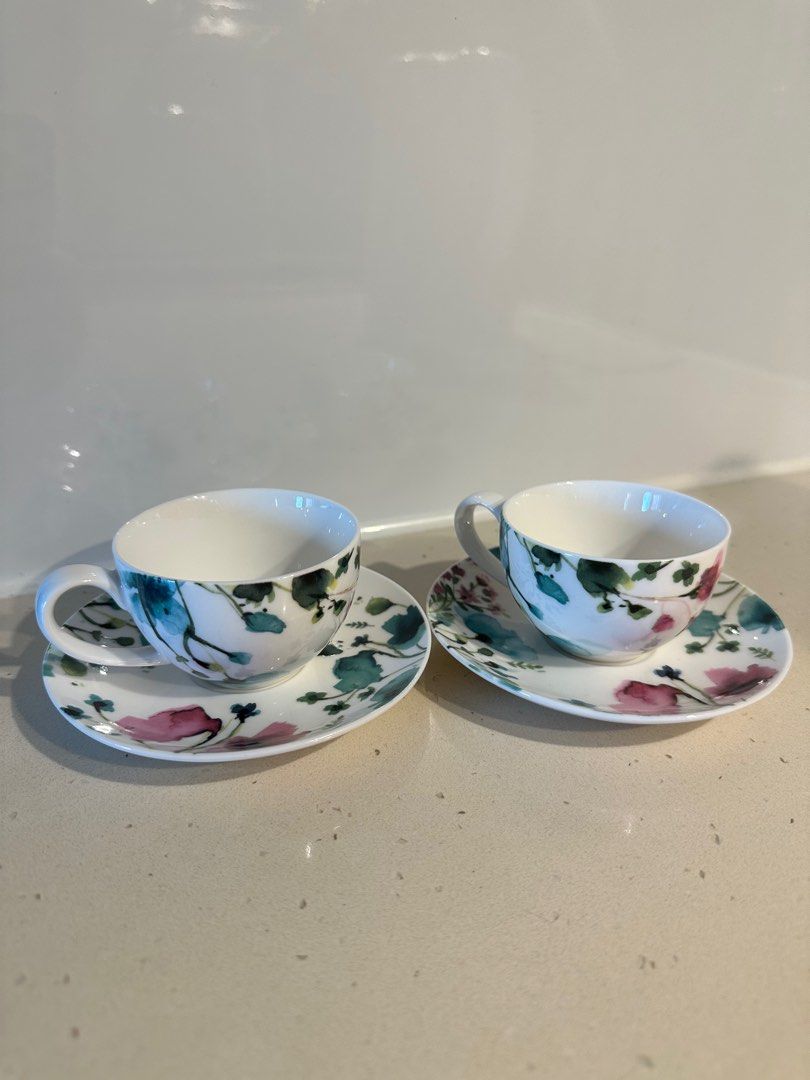 Maxwell & Williams Tea Cup Set, 傢俬＆家居, 廚具和餐具, 茶具配件 - Carousell