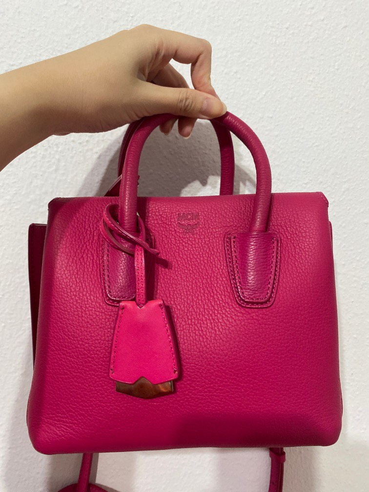 MCM Space - Bright Pink, Women's Fashion, Bags & Wallets, Cross-body ...