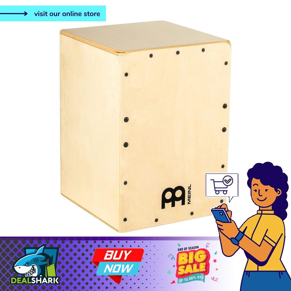 Meinl Cajon Box Drum with Internal Snares - MADE IN EUROPE - Baltic ...