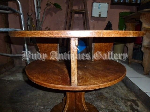 Meja Teras Art Deco Bahan Kayu Jati # 3, Perabotan Rumah di Carousell