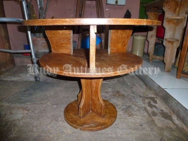 Meja Teras Art Deco Bahan Kayu Jati # 3, Perabotan Rumah di Carousell