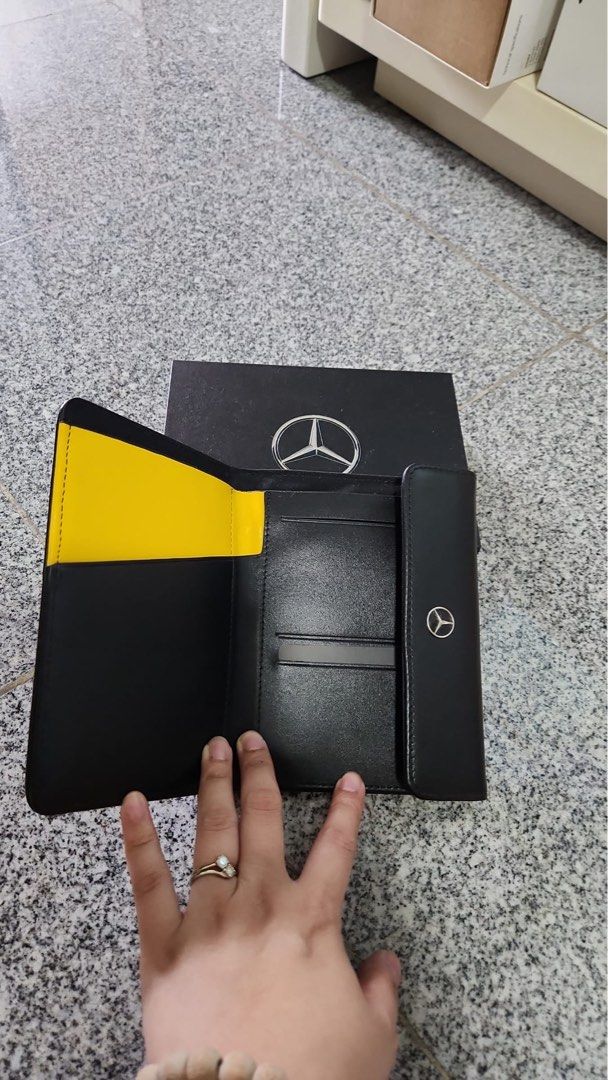 Mercedes Benz Leather Wallet, Men's Fashion, Watches & Accessories ...