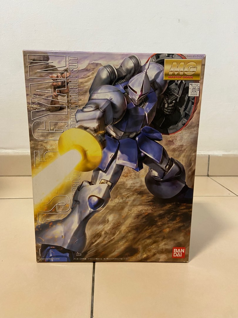 Gundam Mg Gyan gunpla bandai, Hobbies & Toys, Toys & Games on Carousell