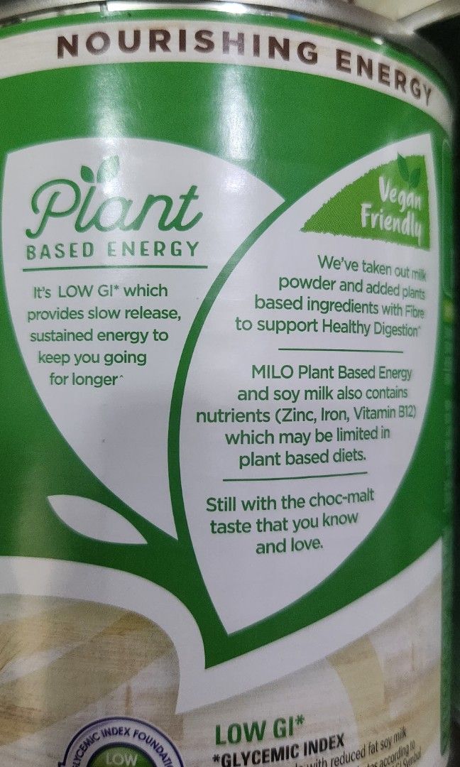 Milo- Plant based 395g, Food & Drinks, Beverages on Carousell