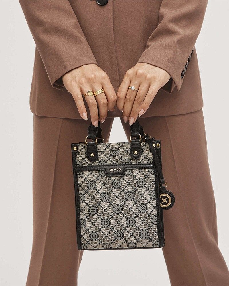 Mimco Mim-gram mini tote bag, Women's Fashion, Bags & Wallets, Cross ...