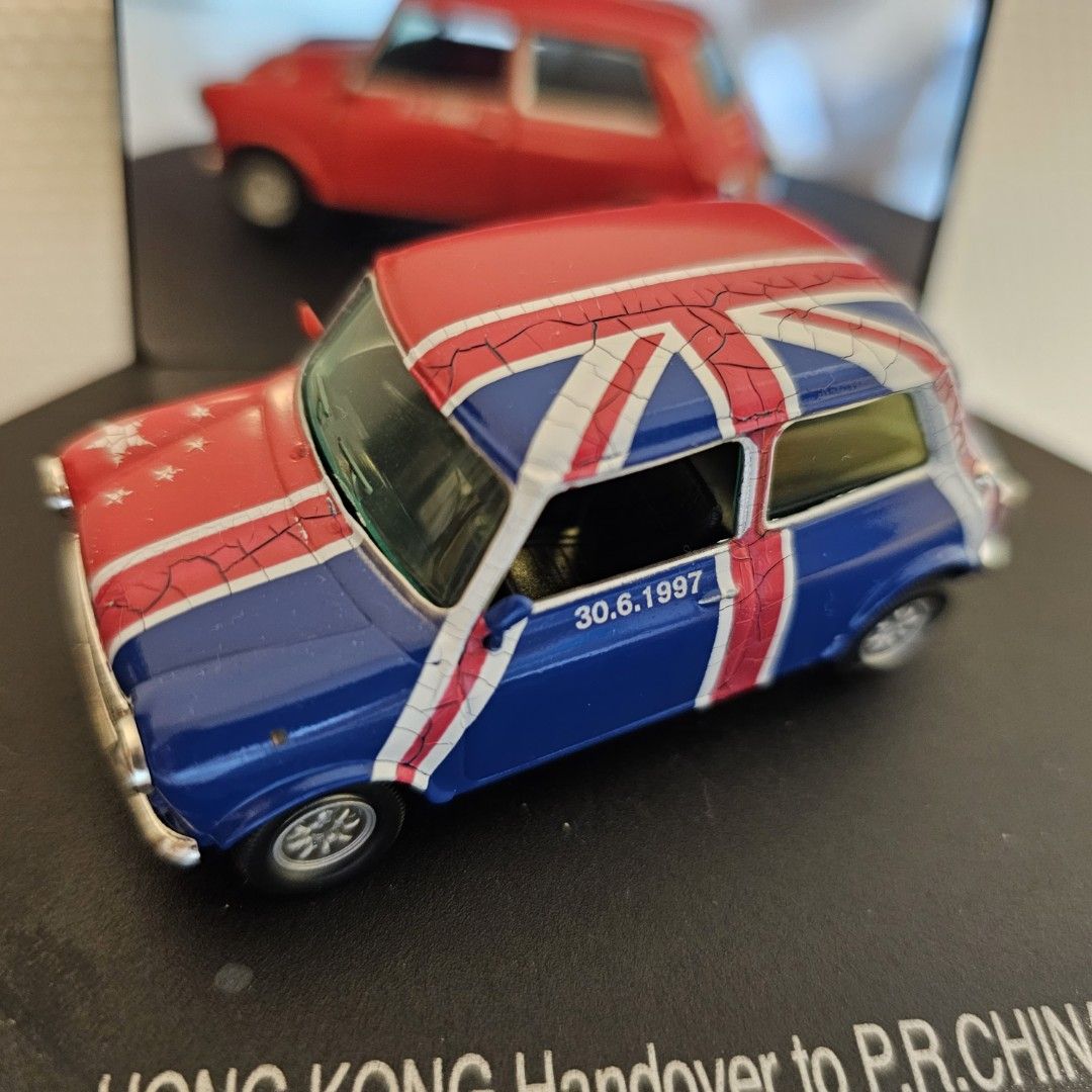七一 回歸版 Mini Cooper figure 迷你車仔 97 (Hong Kong handover editor) Mini ...