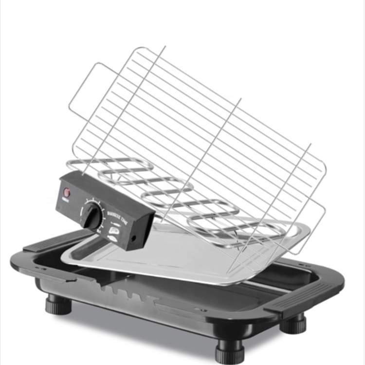 mini electric grill electric smokeless barbecue grill korean table top ...