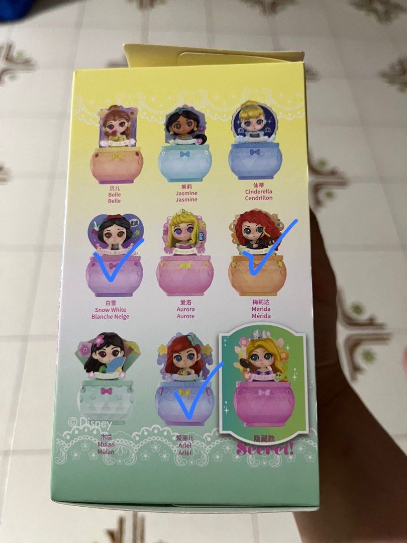 Miniso Disney princess, Hobbies & Toys, Toys & Games on Carousell
