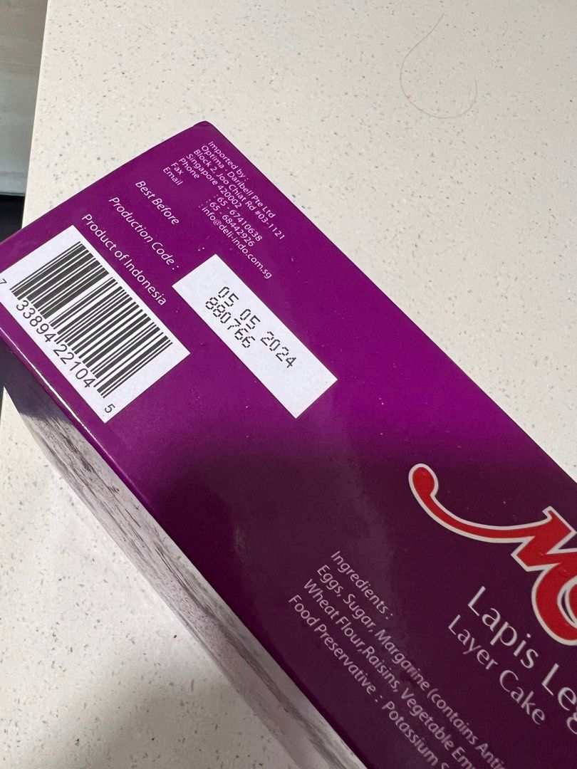 Monica Lapis Legit Layer Cake, Food & Drinks, Packaged & Instant Food ...