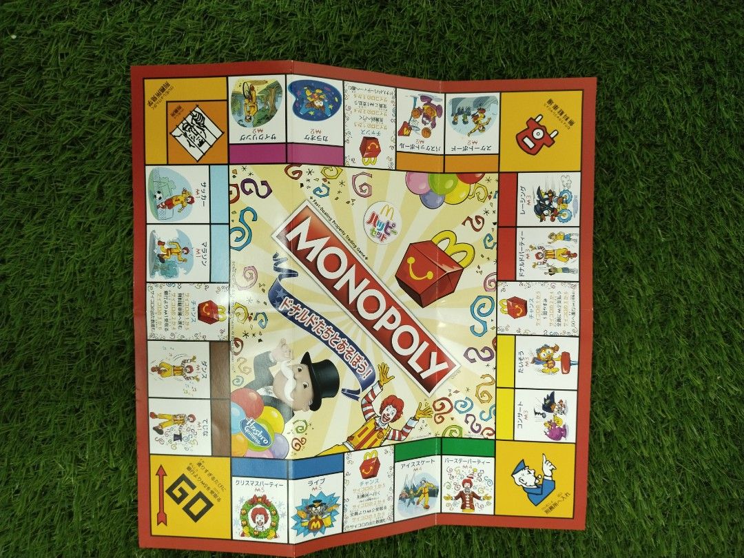 Monopoly McDonald's (Japan), Hobbies & Toys, Toys & Games on Carousell