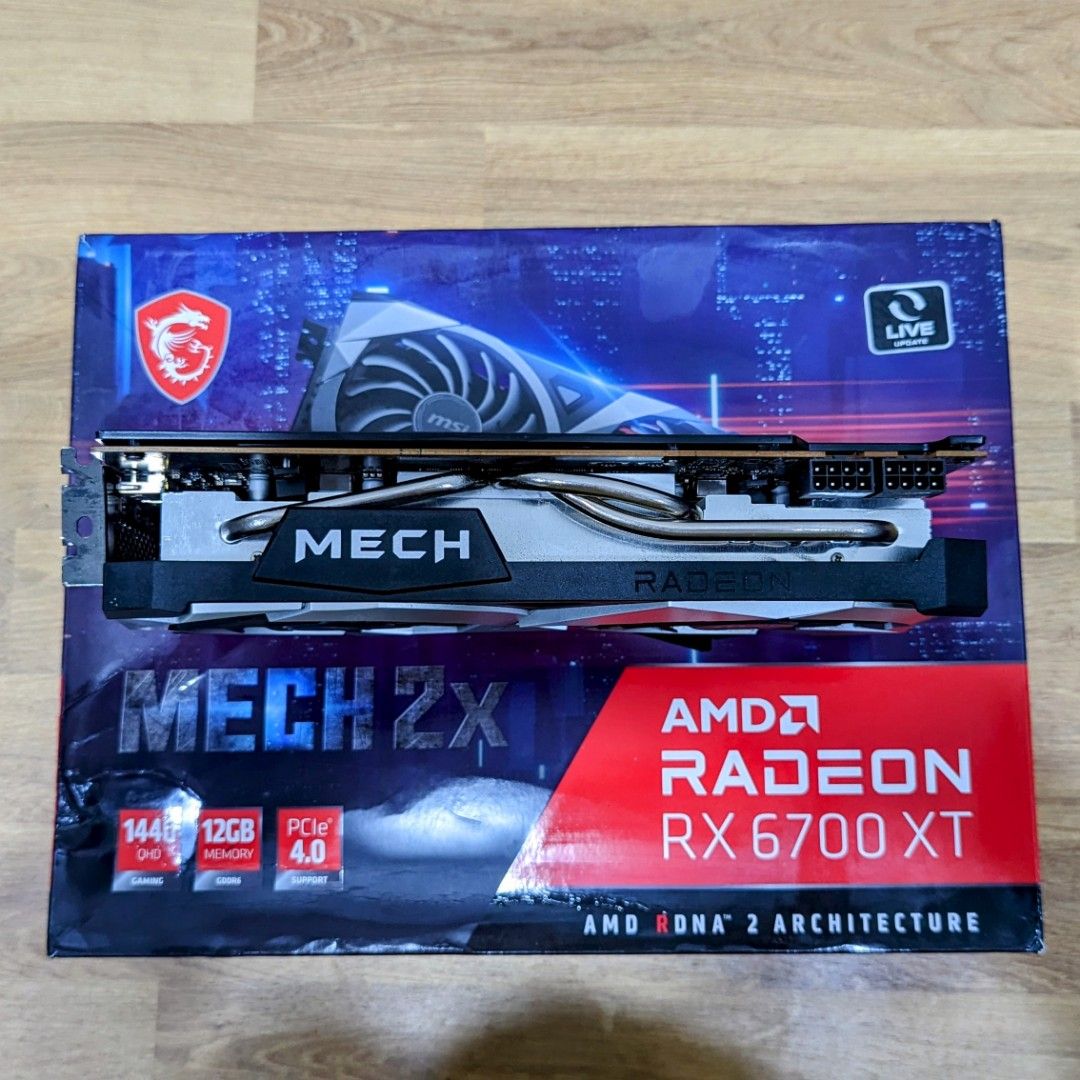 MSI RX 6700 XT MECH 2x - 1yr+ warranty + Box + Receipt, Computers ...