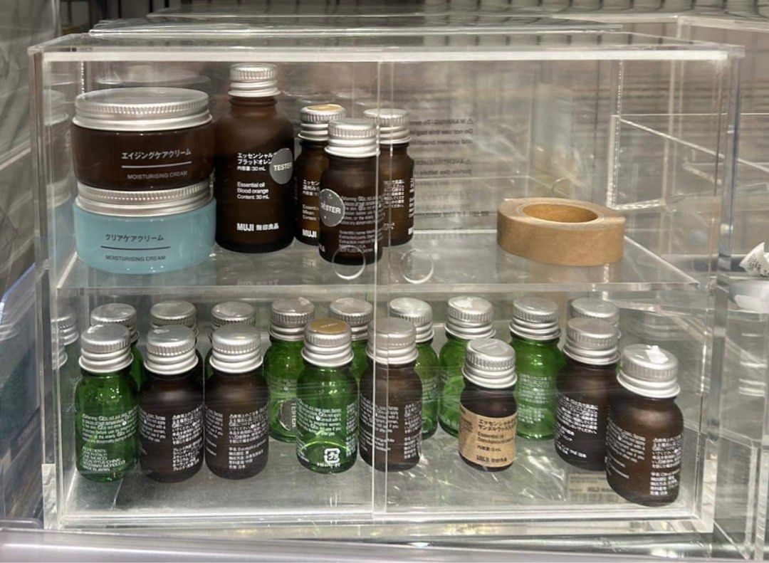 Muji Acrylic Display Case, Furniture & Home Living, Home Improvement ...