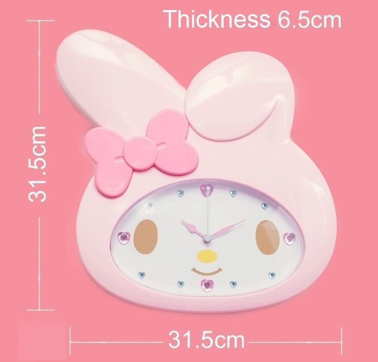 My Melody Wall Clock, Furniture & Home Living, Home Decor Accessories ...