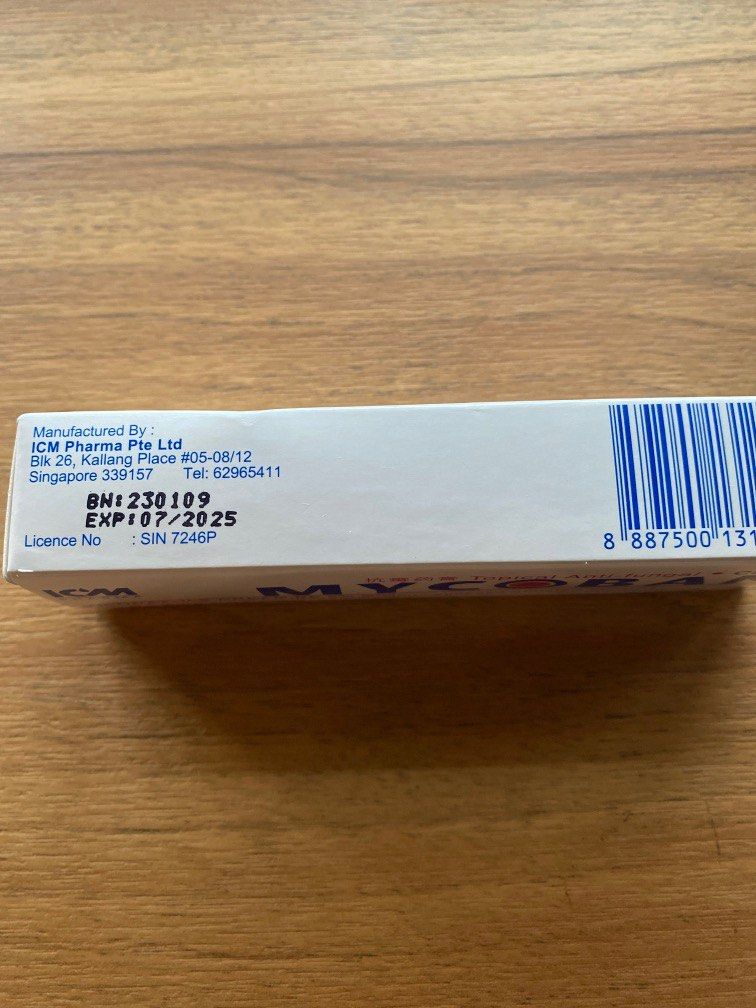 Mycoban Topical Anti-fungal cream 15g, Beauty & Personal Care, Foot ...