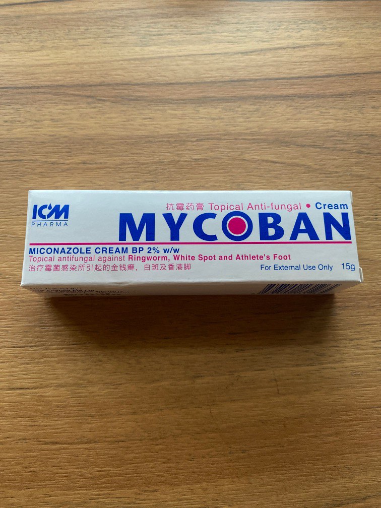 Mycoban Topical Anti-fungal cream 15g, Beauty & Personal Care, Foot ...