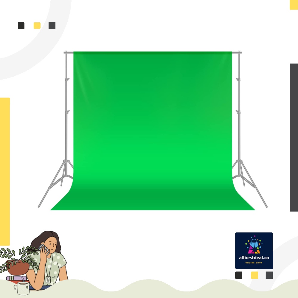 Neewer 6x9 feet/1.8x2.8 meters Photo Studio 100 Percent Pure Polyester ...