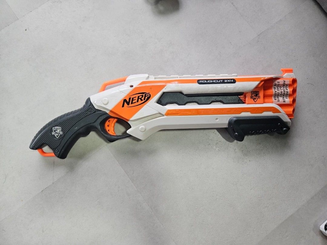 Nerf shotgun, Hobbies & Toys, Toys & Games on Carousell