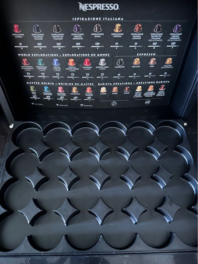 Original Nespresso capsule display box, TV & Home Appliances, Kitchen ...