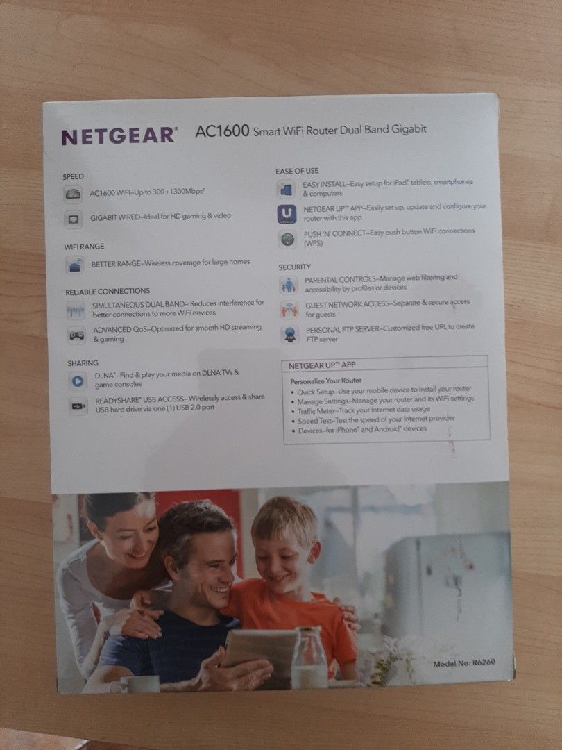 NETGEAR AC 1600 Wifi Router Dual Band Gigabit, Computers & Tech, Parts ...