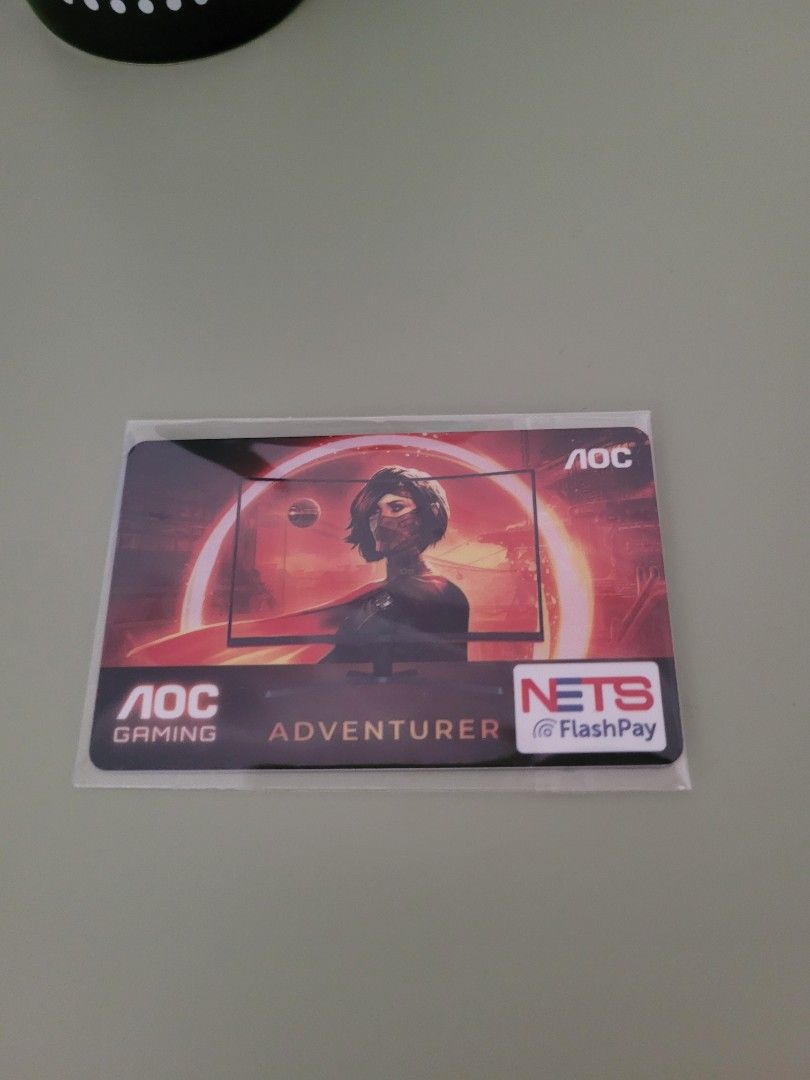 Nets flashpay card - AOC Gaming design, Hobbies & Toys, Travel, Travel ...