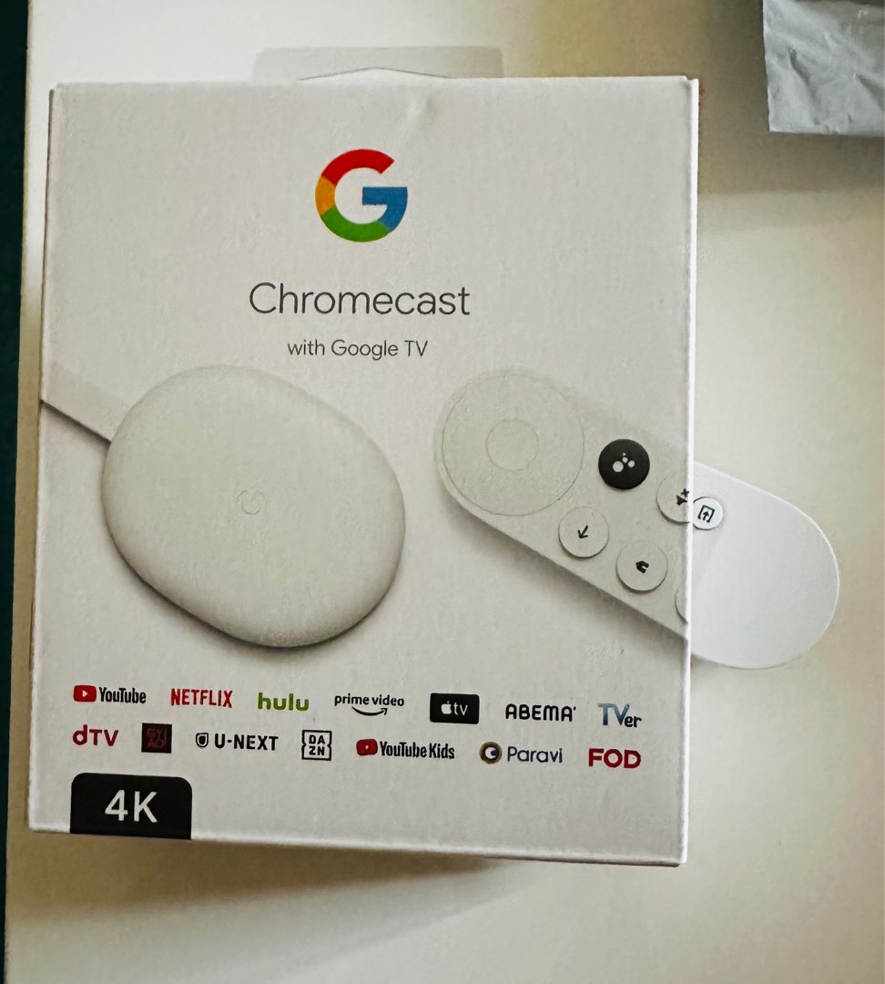 New Google Chromecast with Google TV | Ready + 4K | Android 10 ...