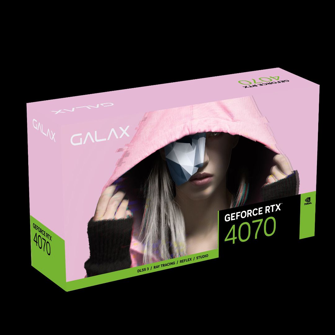 [NEW][LIMITED] GALAX RTX 4070 PINK EX Gamer 12GB GDDR6X | NVIDIA GPU ...