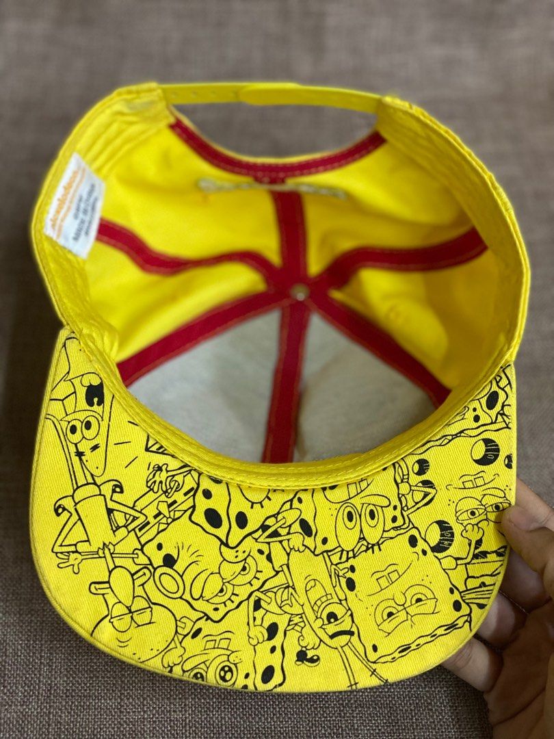Nickelodeon Sponge Bob Cap, Men's Fashion, Watches & Accessories, Cap ...