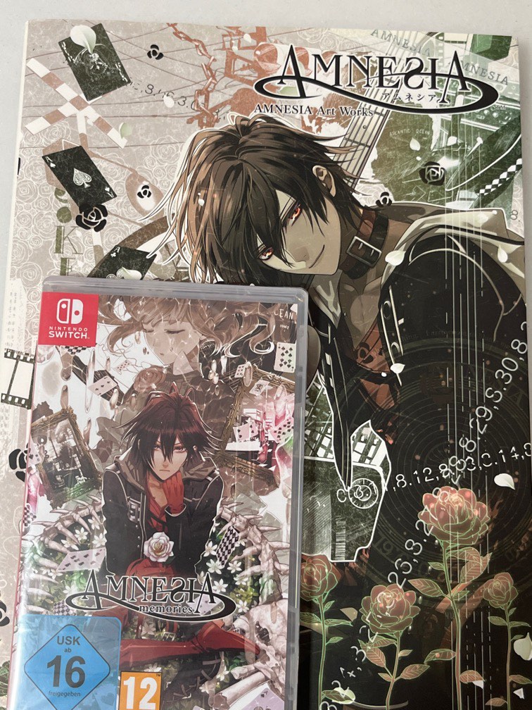 Nintendo Switch Amnesia Memories / Amnesia Art Works Set, Video Gaming ...