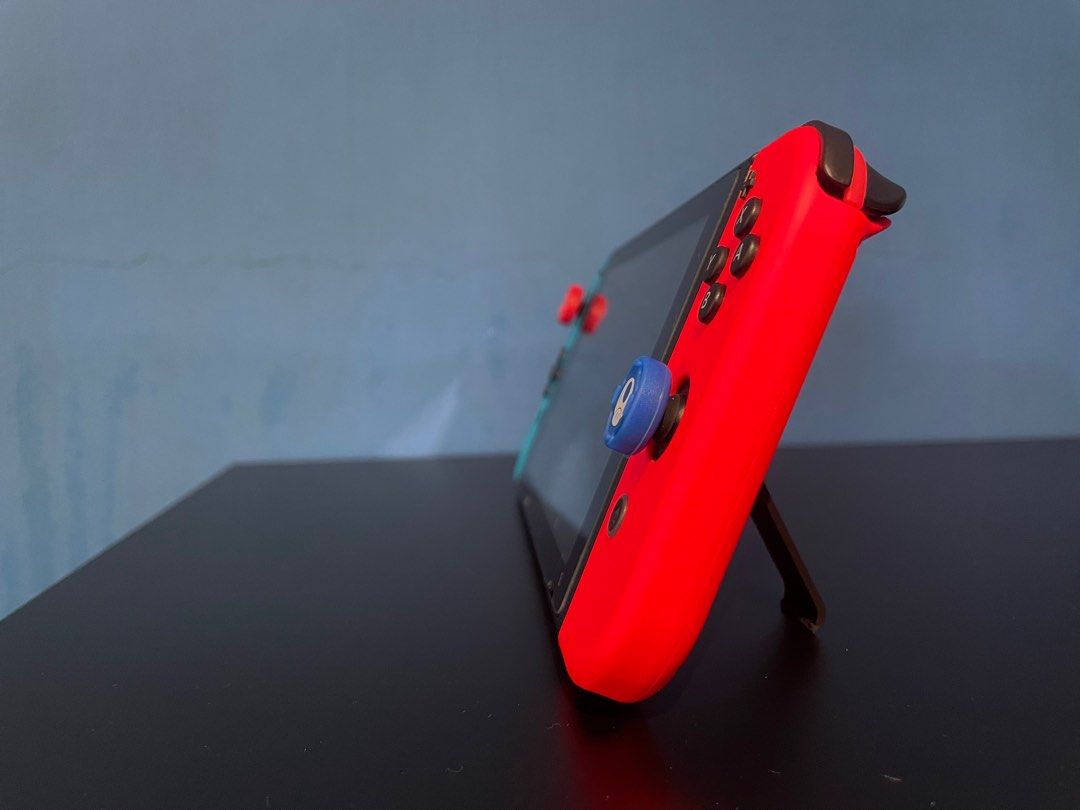 Nintendo Switch Gen 2 with Blue case,3 Games(Zelda,Metroid Dread,Super ...