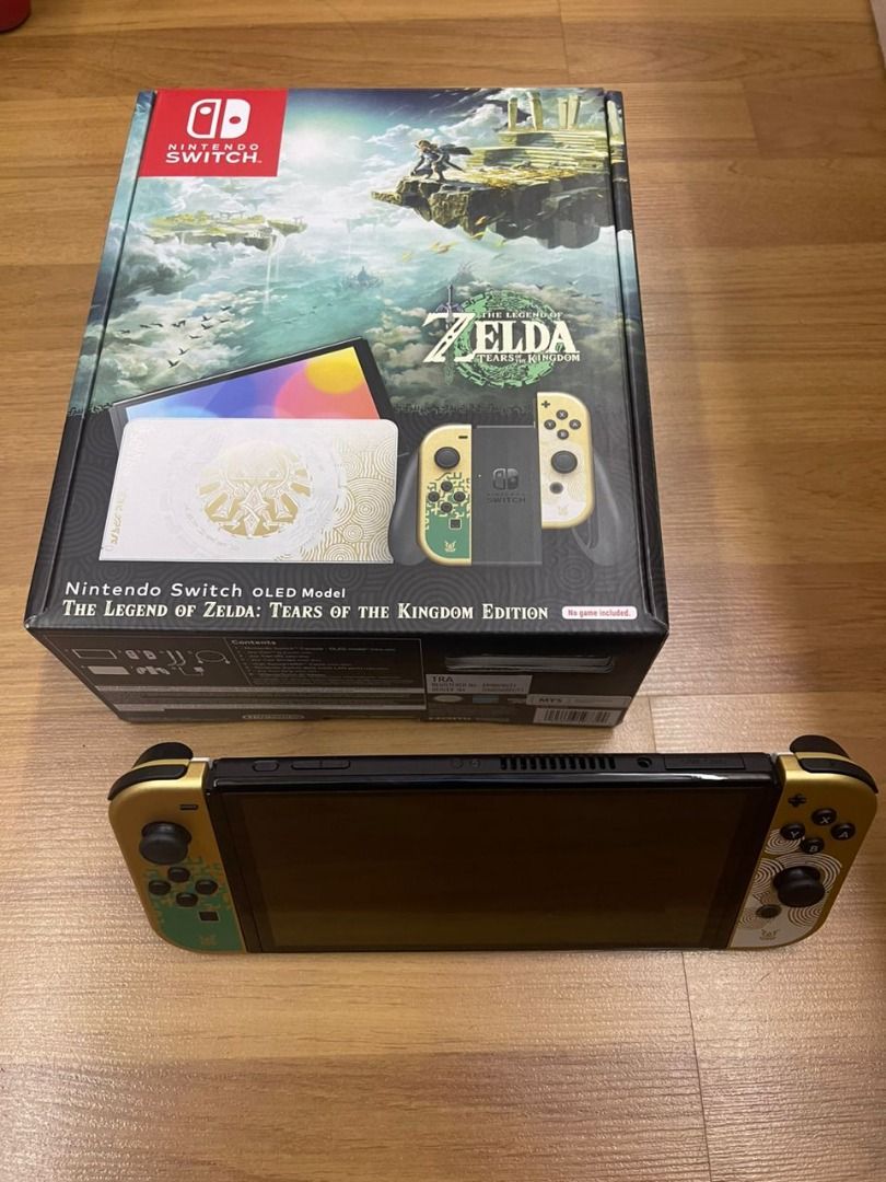 Modded Nintendo Switch OLED Zelda Edition [Reball] [Homebrew ...