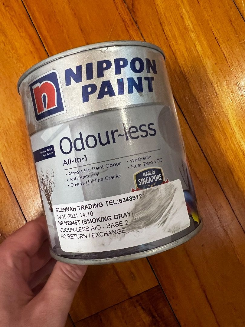 Nippon Paint Grey, Furniture & Home Living, Home Decor, Wall Decor on ...