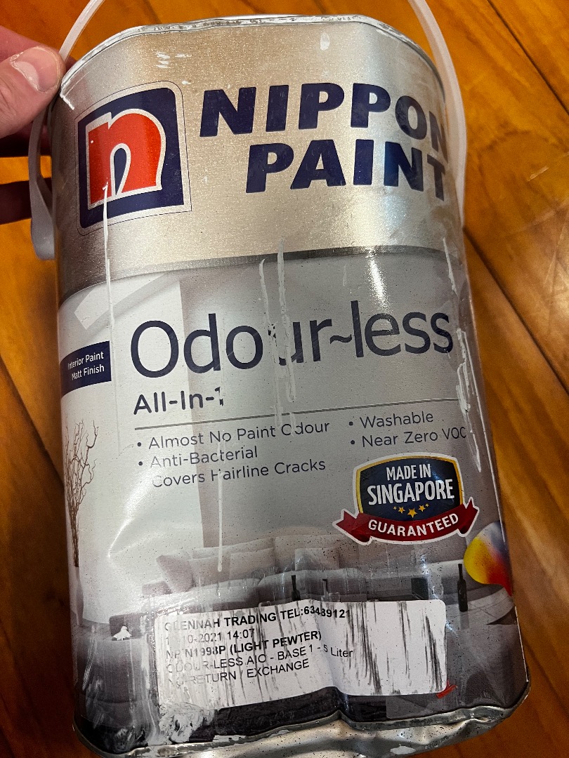 Nippon Paint Grey, Furniture & Home Living, Home Decor, Wall Decor on ...