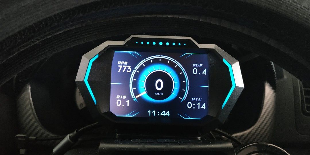 OBD II. GPS HUD LCD Display Meter (Universal), Car Accessories ...