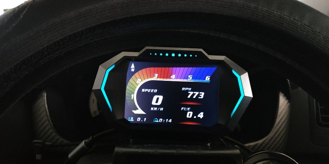 OBD II. GPS HUD LCD Display Meter (Universal), Car Accessories ...