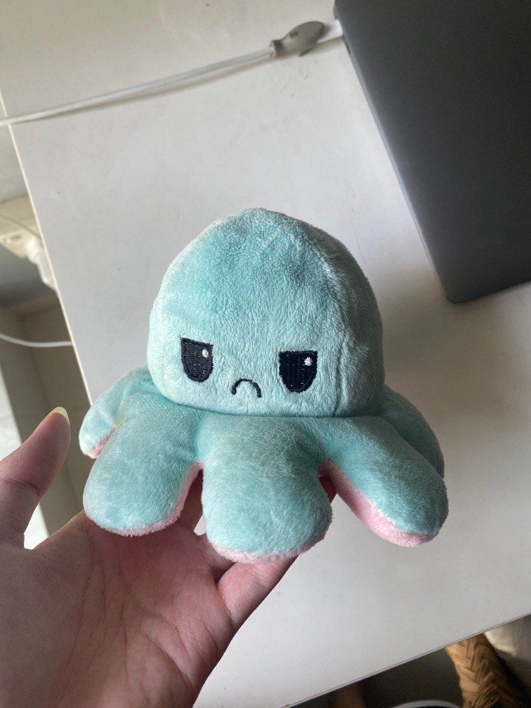 octopus plush reversible, Hobbies & Toys, Toys & Games on Carousell