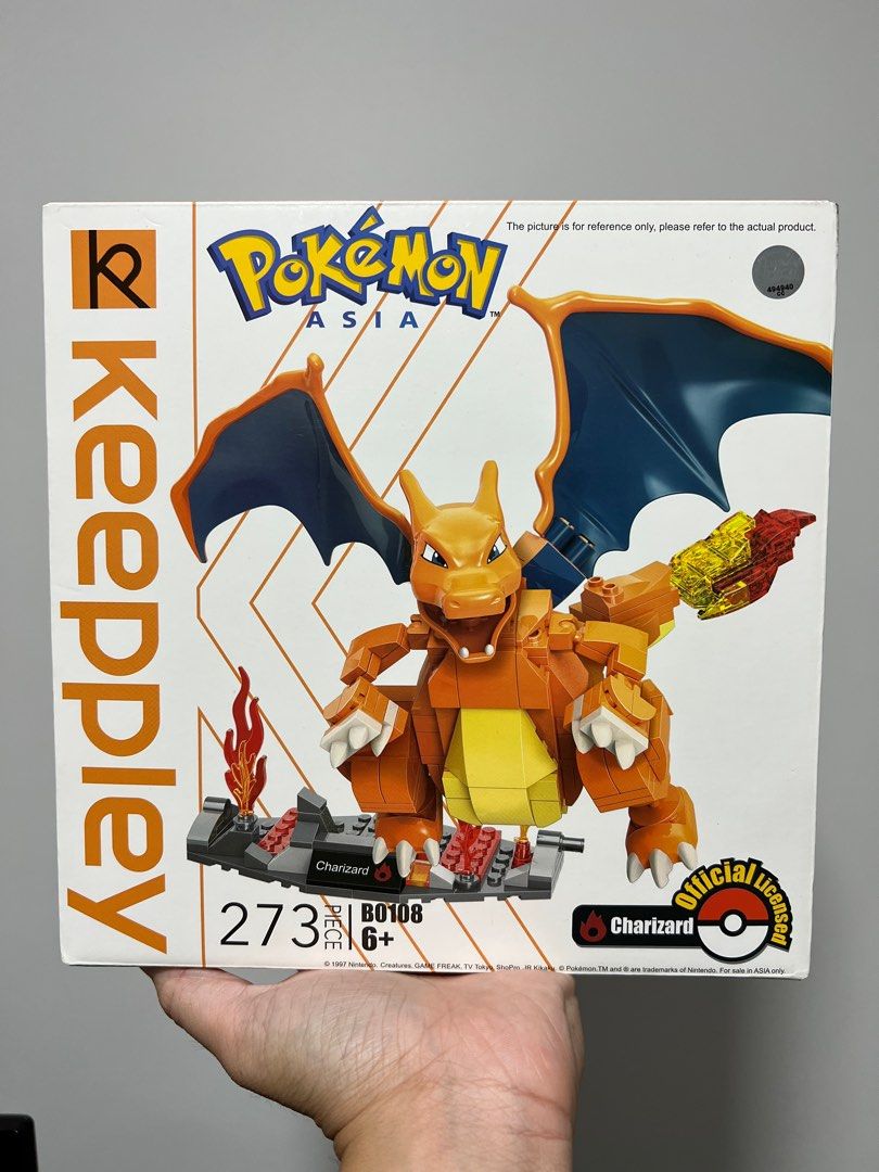 Official Charizard Lego Figurine (Keeppley) BNIB Sealed, Hobbies & Toys ...