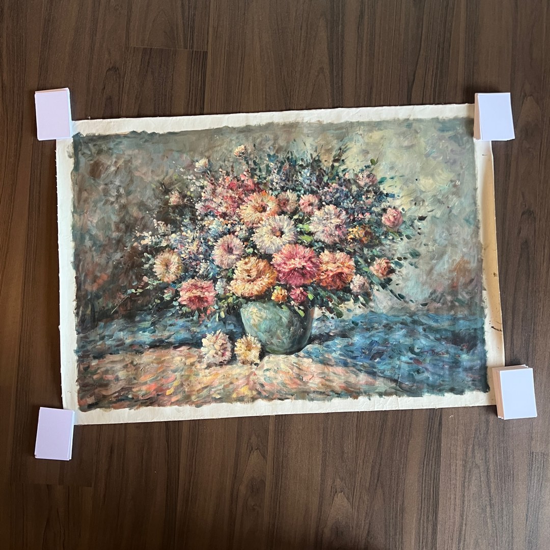 Oil Painting without frame, Furniture & Home Living, Home Decor, Frames ...