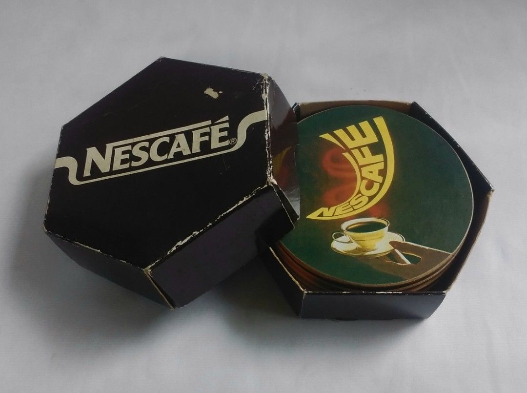 Old nescafe set coster, Hobbies & Toys, Collectibles & Memorabilia ...