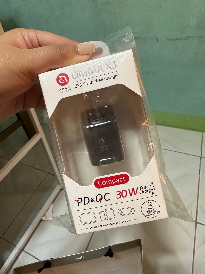 Omnia x3 Adapter 30W Fast Charger on Carousell