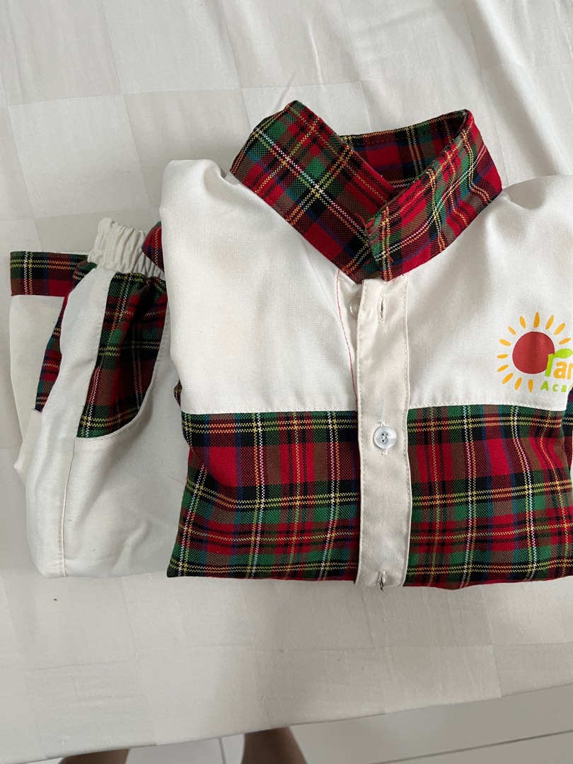 Orange Academy Uniform Set, Babies & Kids, Babies & Kids Fashion on ...