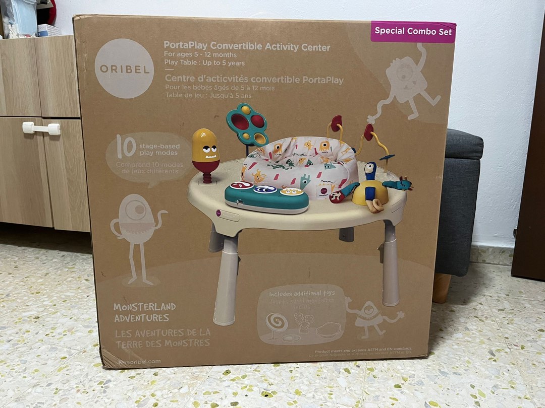 Oribel PortaPlay Convertible Activity Center, Babies & Kids, Baby ...