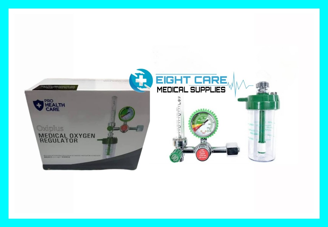 Oxygen Regulator with Nasal Cannula and Wrench I PRO Health Care ...