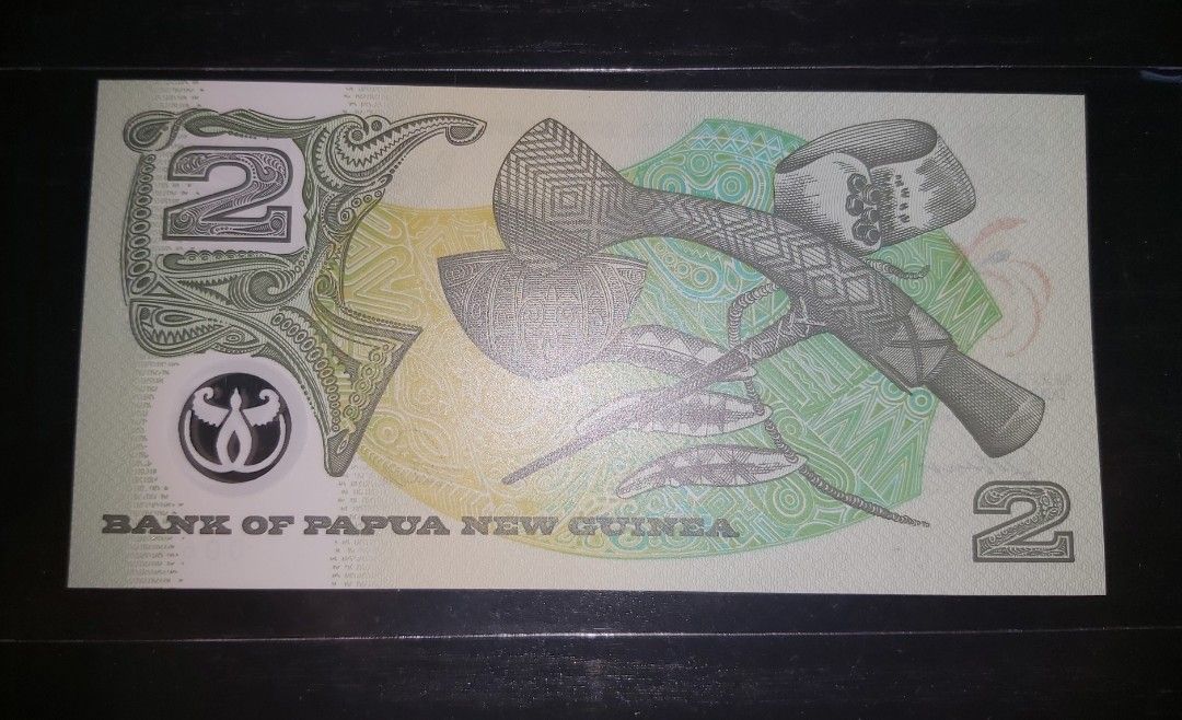 Papua new Guinea two kina commemorative polymer banknote, Hobbies ...