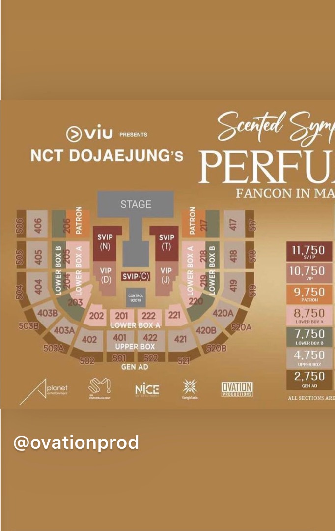Patron (section 217) Row H tickets to NCT DoJaeJung in Manila, Tickets ...