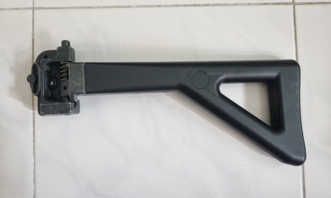 PDW Type Side Folding Stock For Mod5/ MP5K/ MP5 PDW Series AEG Airsoft ...
