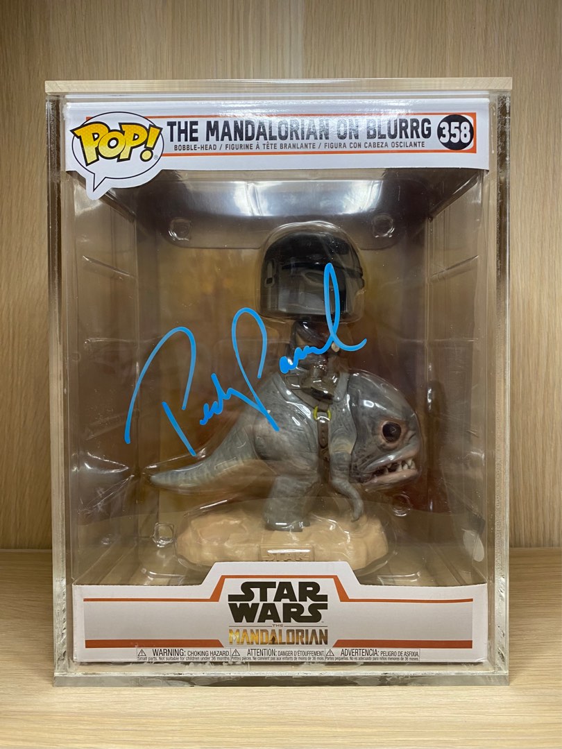 Pedro Pascal signed Funko Pop Beckett Certified, Hobbies & Toys ...