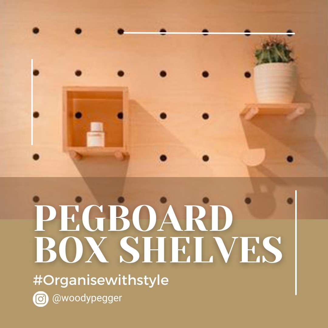 Pegboard Box Shelf, Furniture & Home Living, Home Improvement ...
