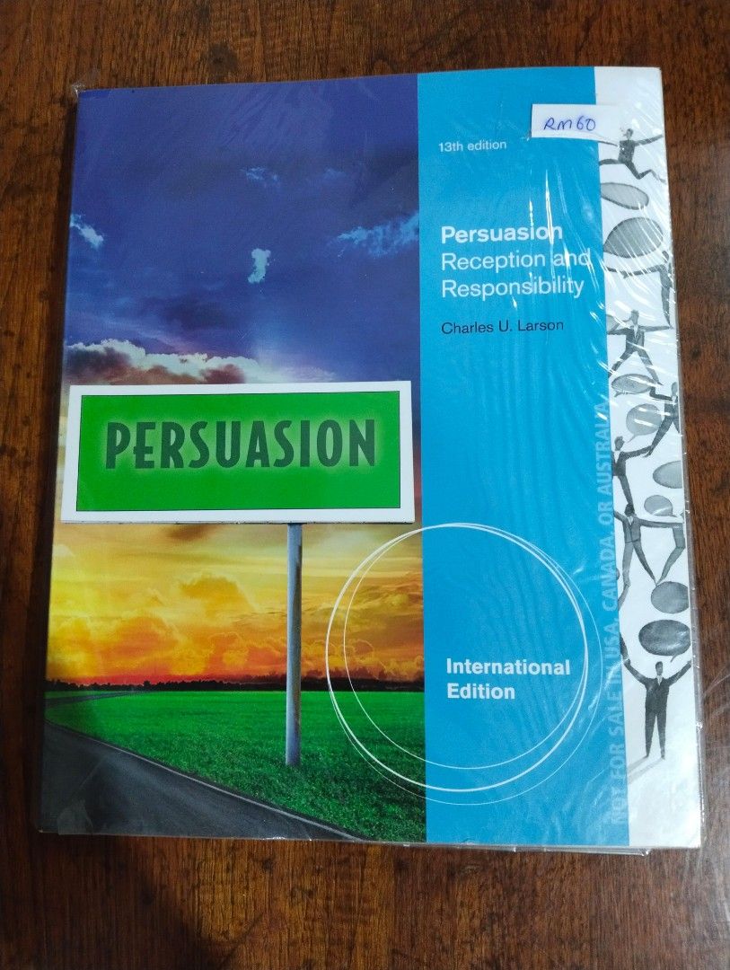 Persuasion Reception and Responsibility Textbook, Hobbies & Toys, Books ...