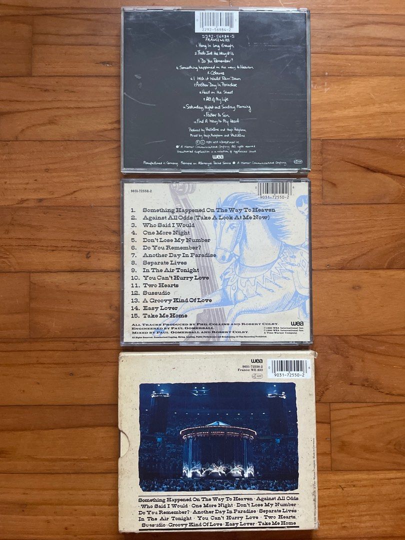 Phil Colins But Seriously / Serious Hits Live CD, Hobbies & Toys, Music ...