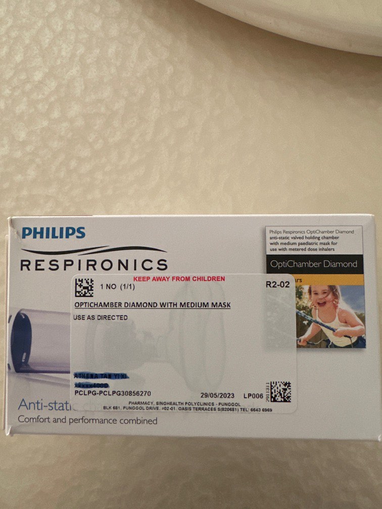 Philips Respironics and 200 doses inhaler , Health & Nutrition, Medical ...